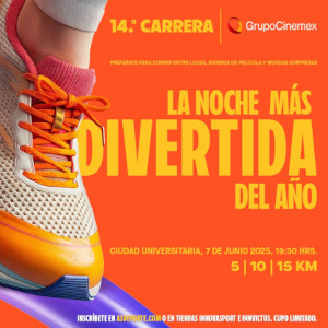 Carrera Cinemex 2025 - RunMX